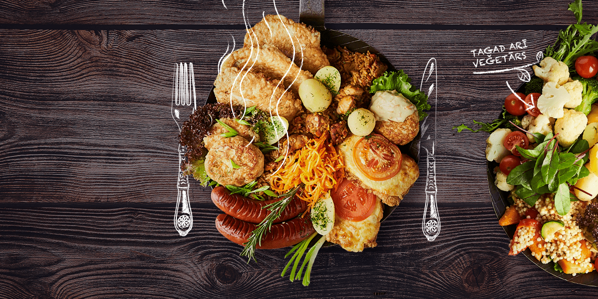 Pusdienu mielasts : Mūsu ēdieni : LIDO